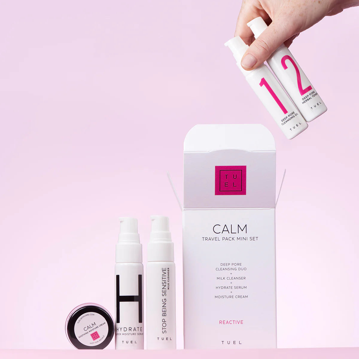 Tuel Calm Travel Pack Mini Set